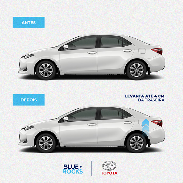 Lift Traseiro – Corolla 2003 A 2018 – Blue Rocks
