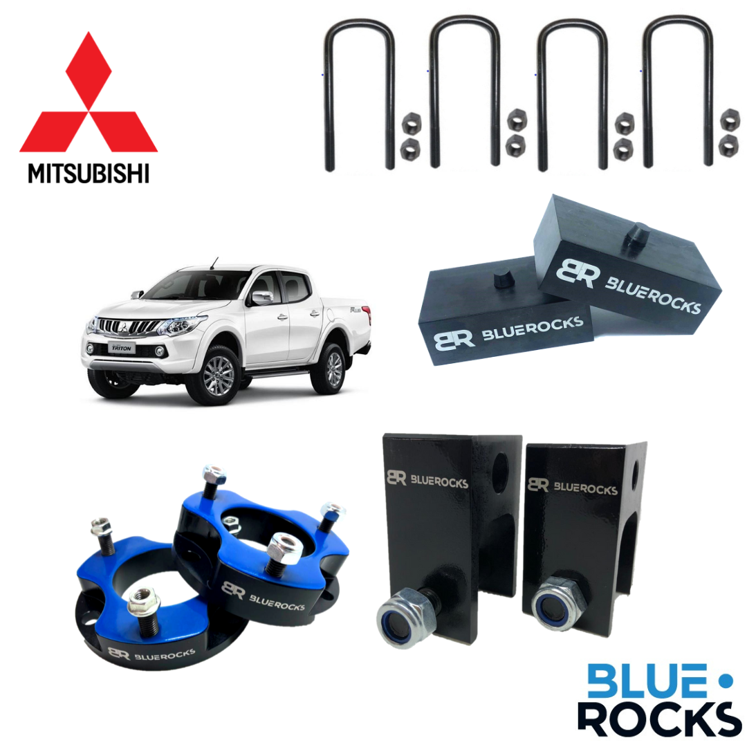 KIT LIFT COMPLETO MITSUBISHI L200 – 1,5 POLEGADA – Blue Rocks KIT LIFT COMPLETO MITSUBISHI L200 – 1,5 POLEGADA – Blue Rocks